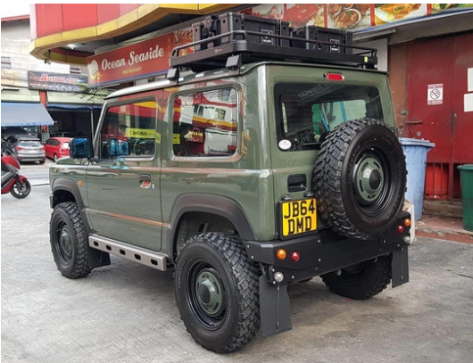 FRONT RUNNER Suzuki Jimny (2018-Current) Slimline II 1/2 Roof Rack Kit ...